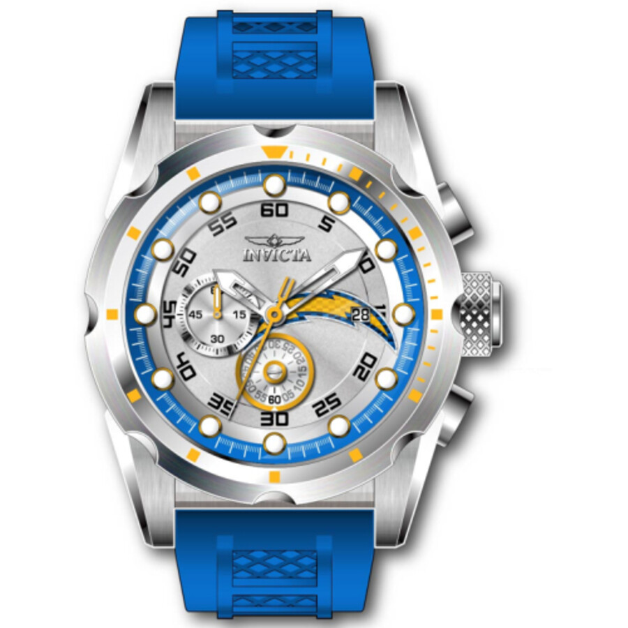 Invicta NFL Los Angeles Chargers Chronograph Quartz Men's Watch 45540 ...