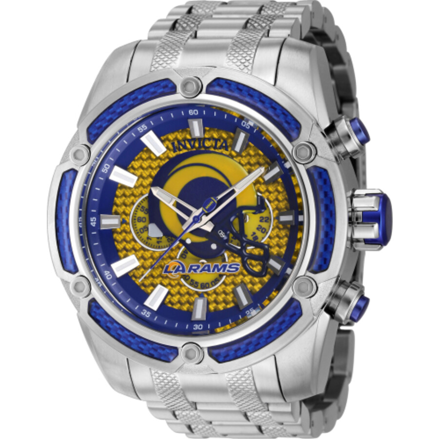 Invicta NFL Los Angeles Rams Chronograph Quartz Men's Watch 41800 ...