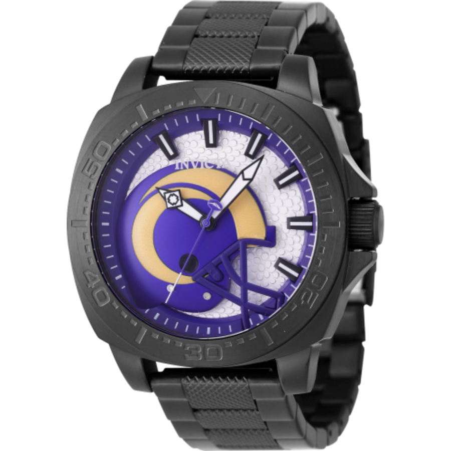 Invicta NFL Los Angeles Rams Quartz Men's Watch 47885 886678638277 ...