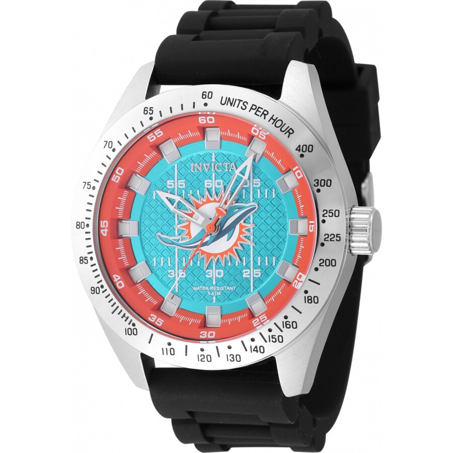 Invicta Nfl Miami Dolphins Quartz Men's Watch 47861 886678637935 ...