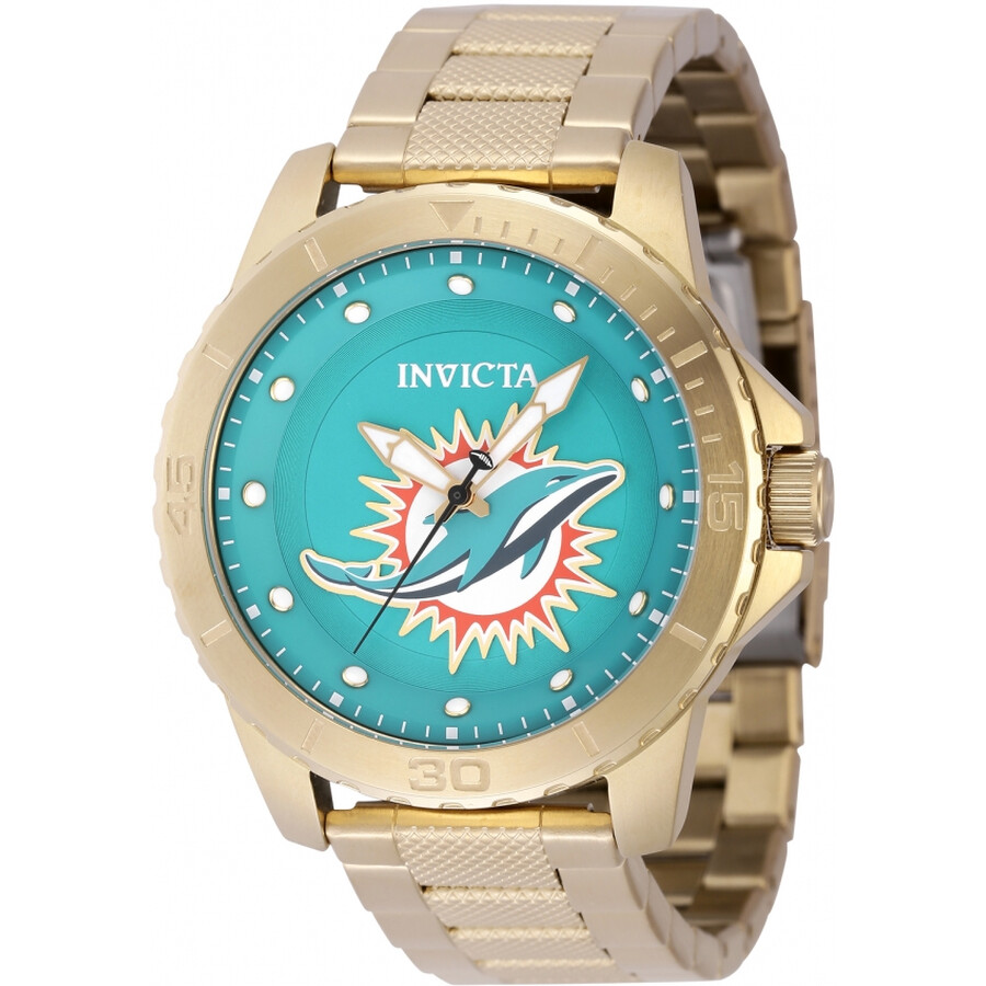 Invicta Nfl Miami Dolphins Quartz Men's Watch 48095 886678640973 ...