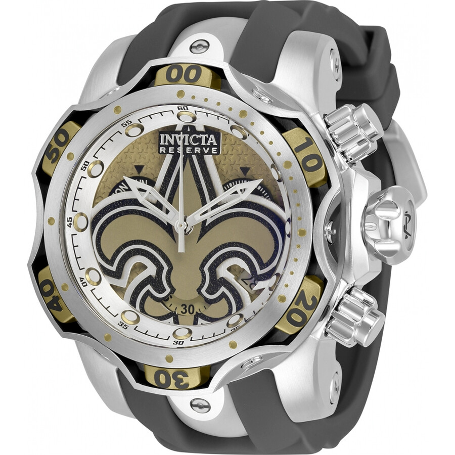 Invicta NFL New Orleans Saints Chronograph Quartz Men's Watch 33080 ...