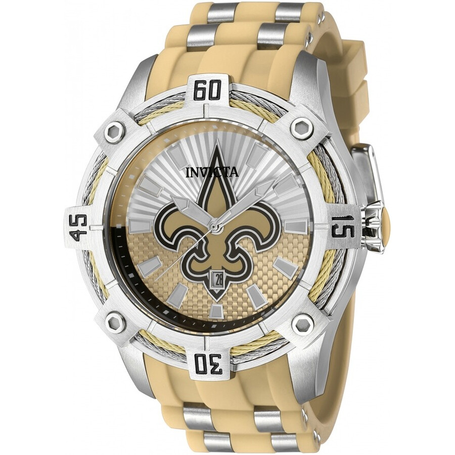 Invicta NFL New Orleans Saints Quartz Men's Watch 42068 886678561155 ...