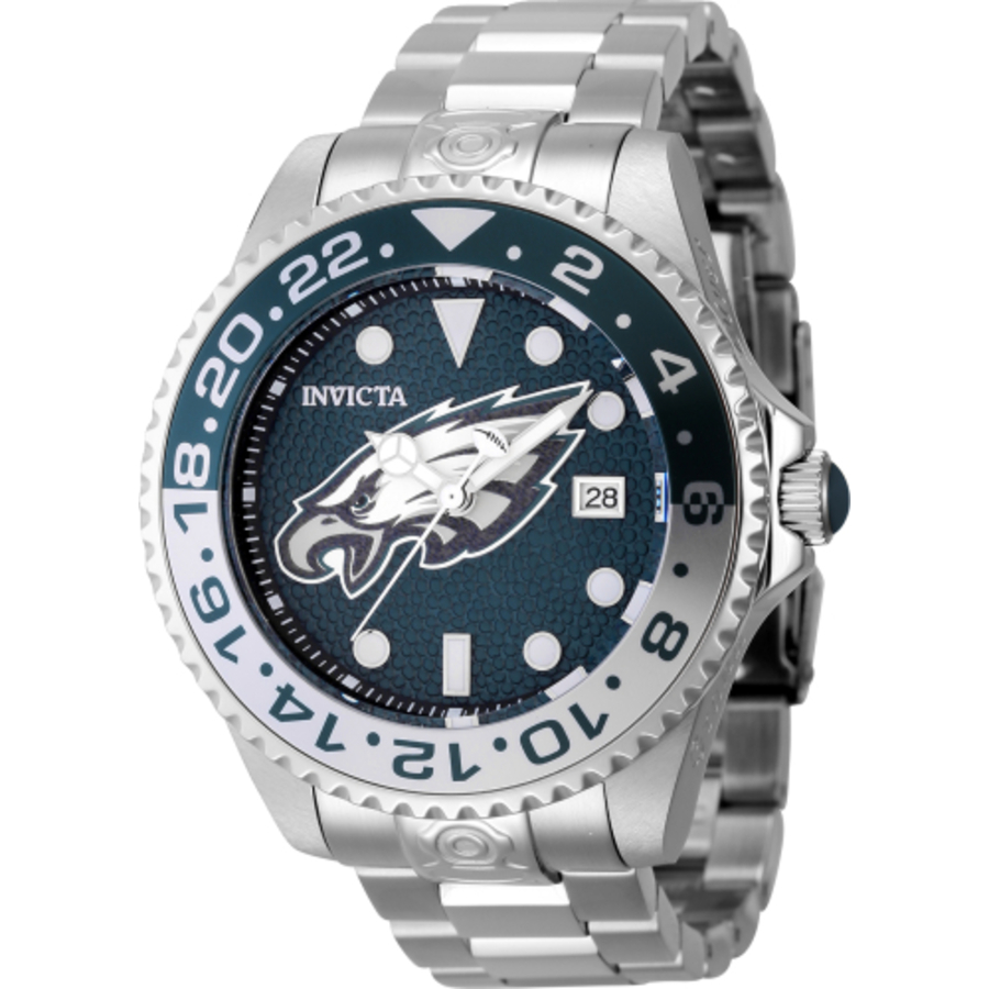 Invicta NFL Philadelphia Eagles Automatic Date Dive Men's Watch 45026 ...