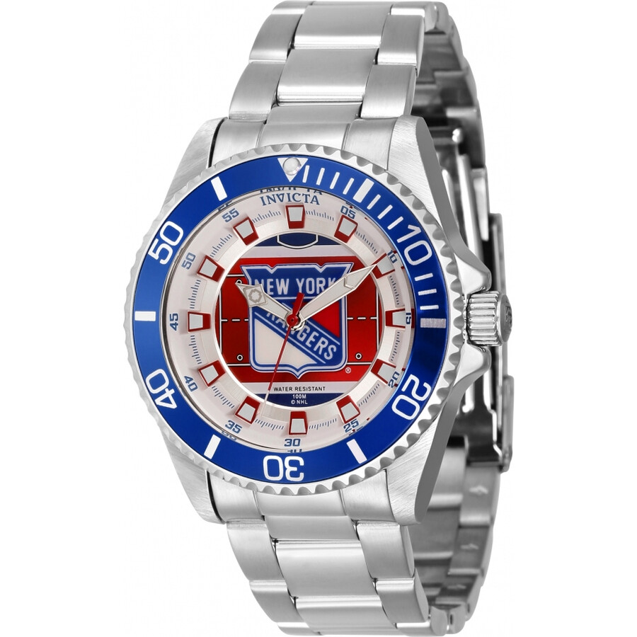 Invicta NHL New York Rangers Quartz Red Dial Ladies Watch 42211 ...