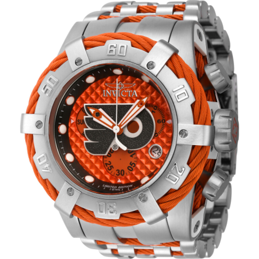 Invicta NHL Philadelphia Flyers Chronograph Quartz Men's Watch 42021 ...