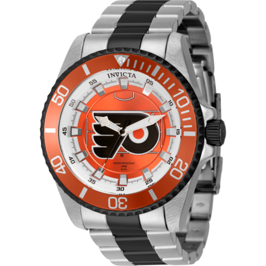 Invicta NHL Philadelphia Flyers Quartz Red Dial Men's Watch 42251 ...