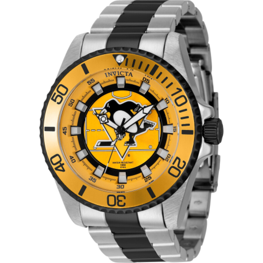 Invicta NHL Pittsburgh Penguins Quartz Men's Watch 42242 886678562763 ...
