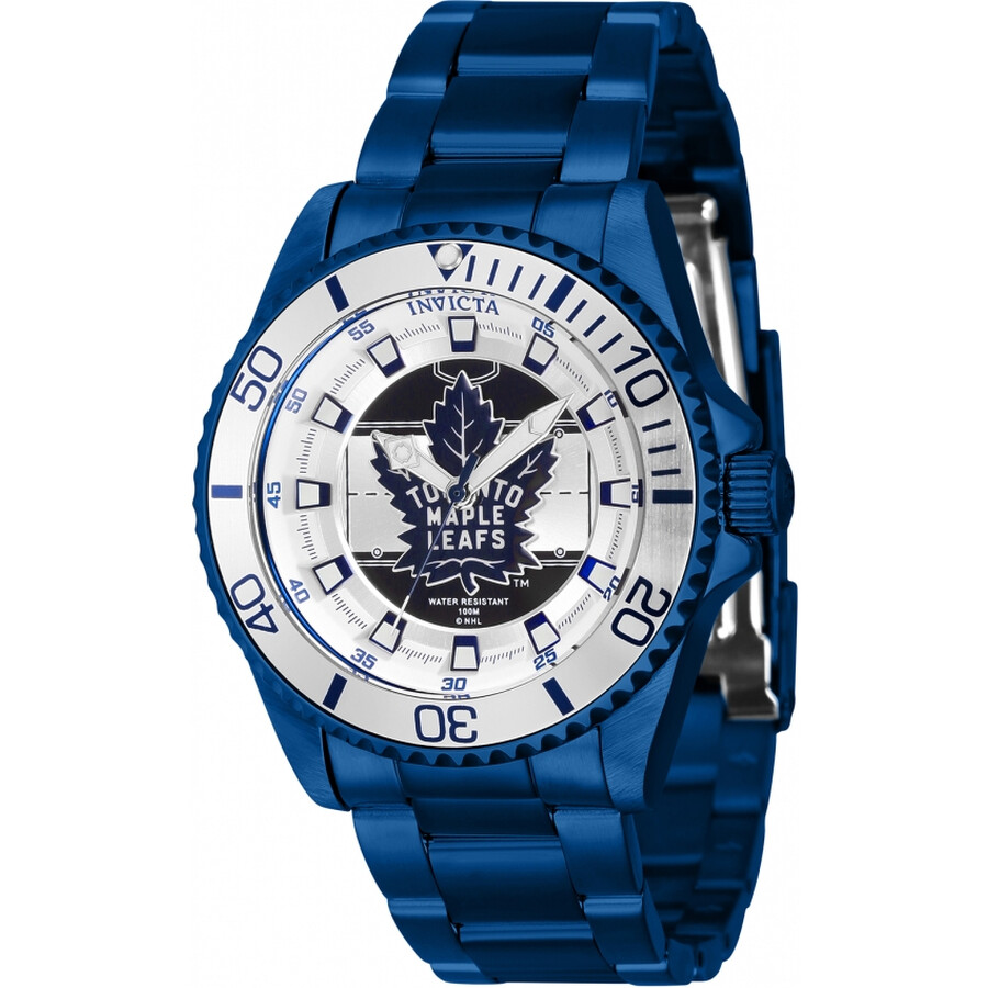 Invicta NHL Toronto Maple Leafs Quartz Blue Dial Ladies Watch 42210 ...