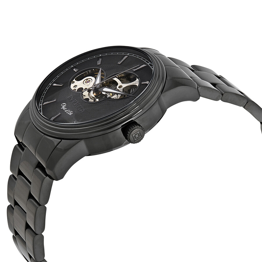 Invicta Objet D Art Automatic Black Dial Men's Watch 27564 - Objet D ...