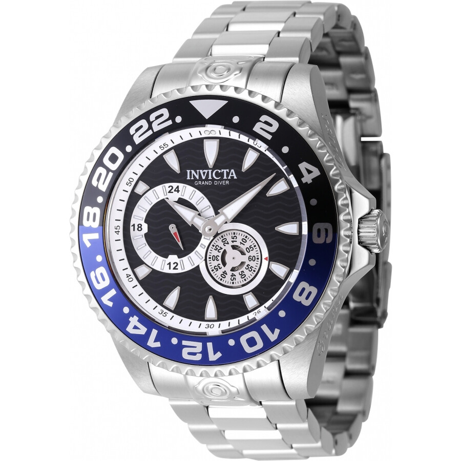 Invicta Pro Diver Automatic Black Dial Batman Bezel Men's Watch 47300 ...