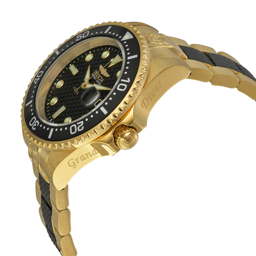 Invicta Pro Diver Automatic Black Dial Two-tone Men's Watch 20116 - Pro ...