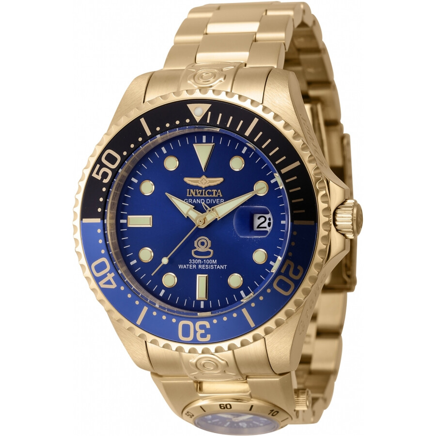Invicta Pro Diver Automatic Blue Dial Batman Bezel Men's Watch 45819 ...