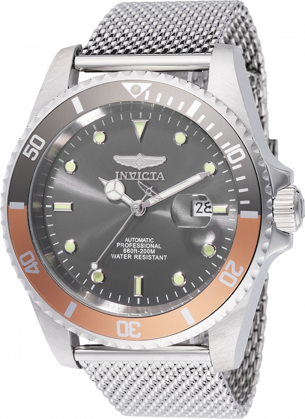 Invicta Pro Diver Automatic Grey Dial Men's Watch 48631 886678651252 ...