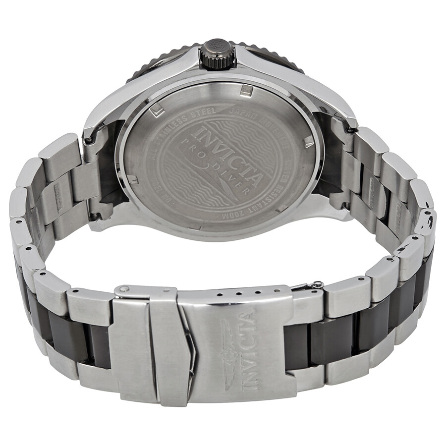 Invicta Pro Diver Black Carbon Fiber Two-tone Men's Watch 15171 - Pro ...