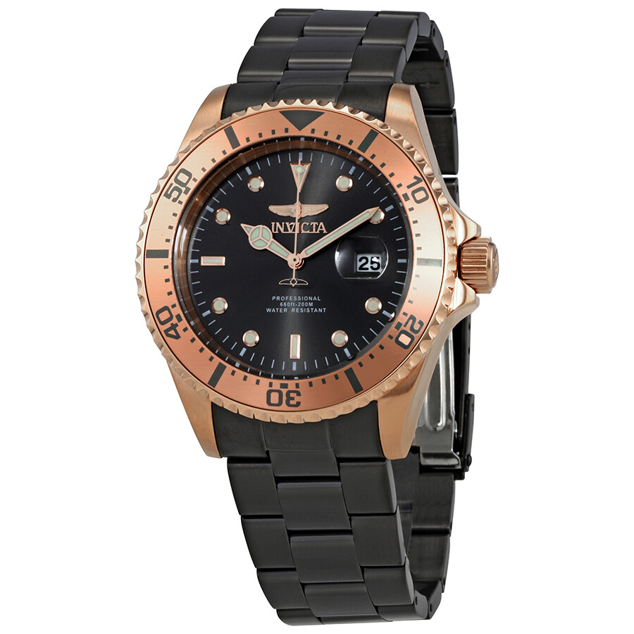Invicta Pro Diver Black Dial Men's Watch 23401 886678285082 - Pro Diver ...