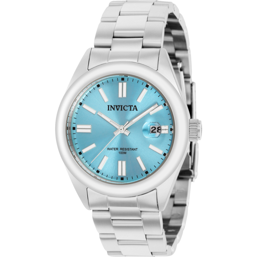 Invicta Pro Diver Quartz Light Blue Dial Ladies Watch 38477 ...