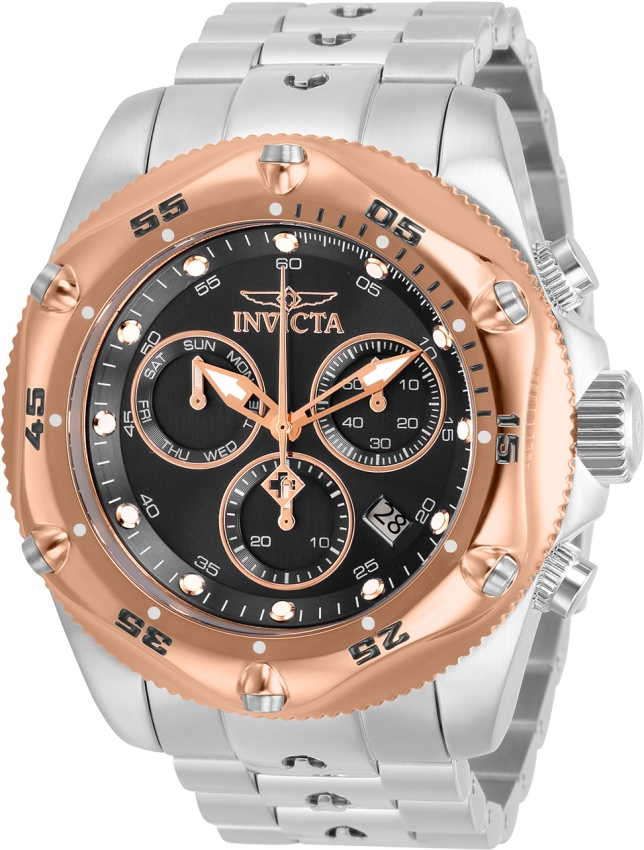 Invicta Pro Diver Chronograph Quartz Black Dial Men's Watch 31605 ...