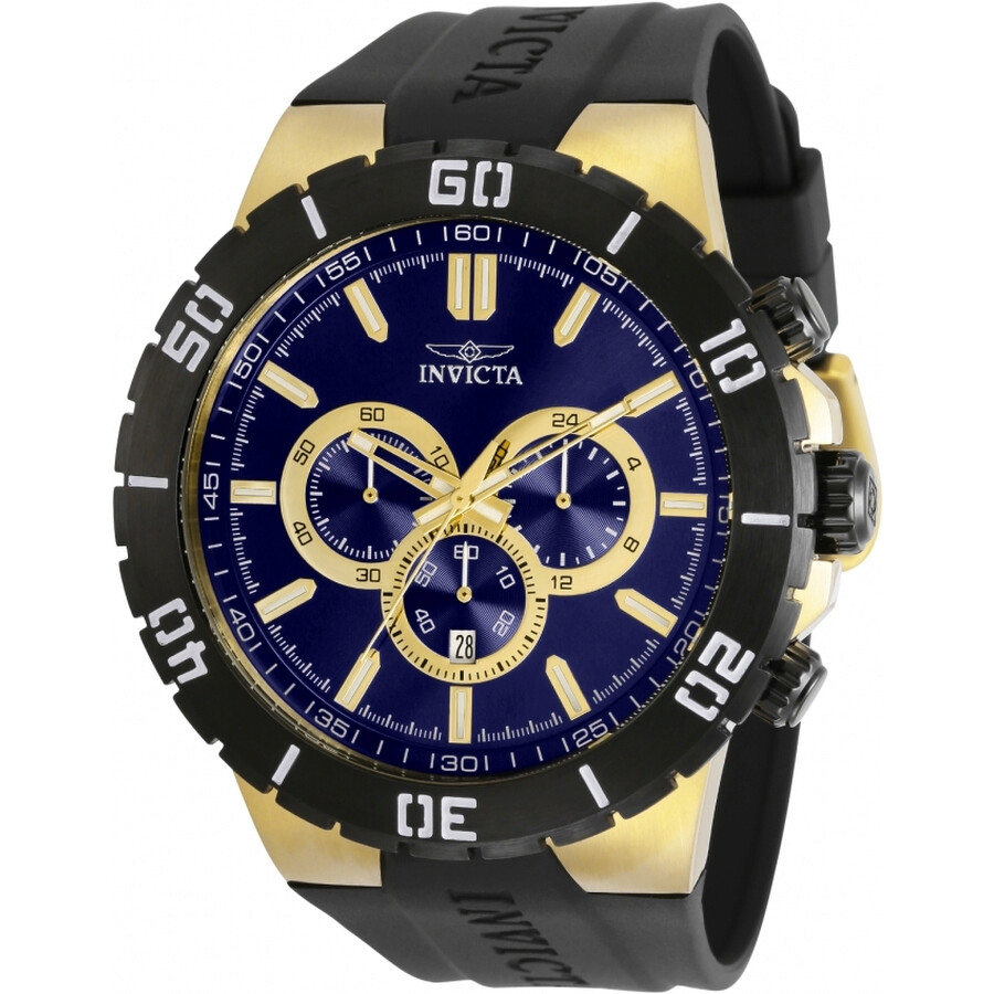Invicta Pro Diver Chronograph Quartz Blue Dial Men's Watch 30728 ...