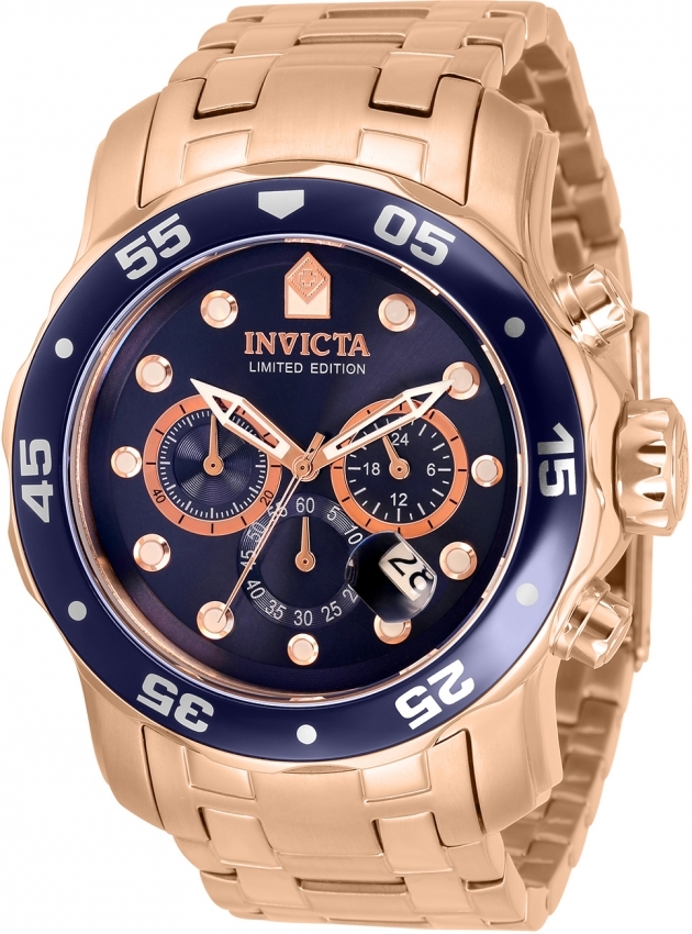 Invicta Pro Diver Chronograph Quartz Blue Dial Men's Watch 30780 ...