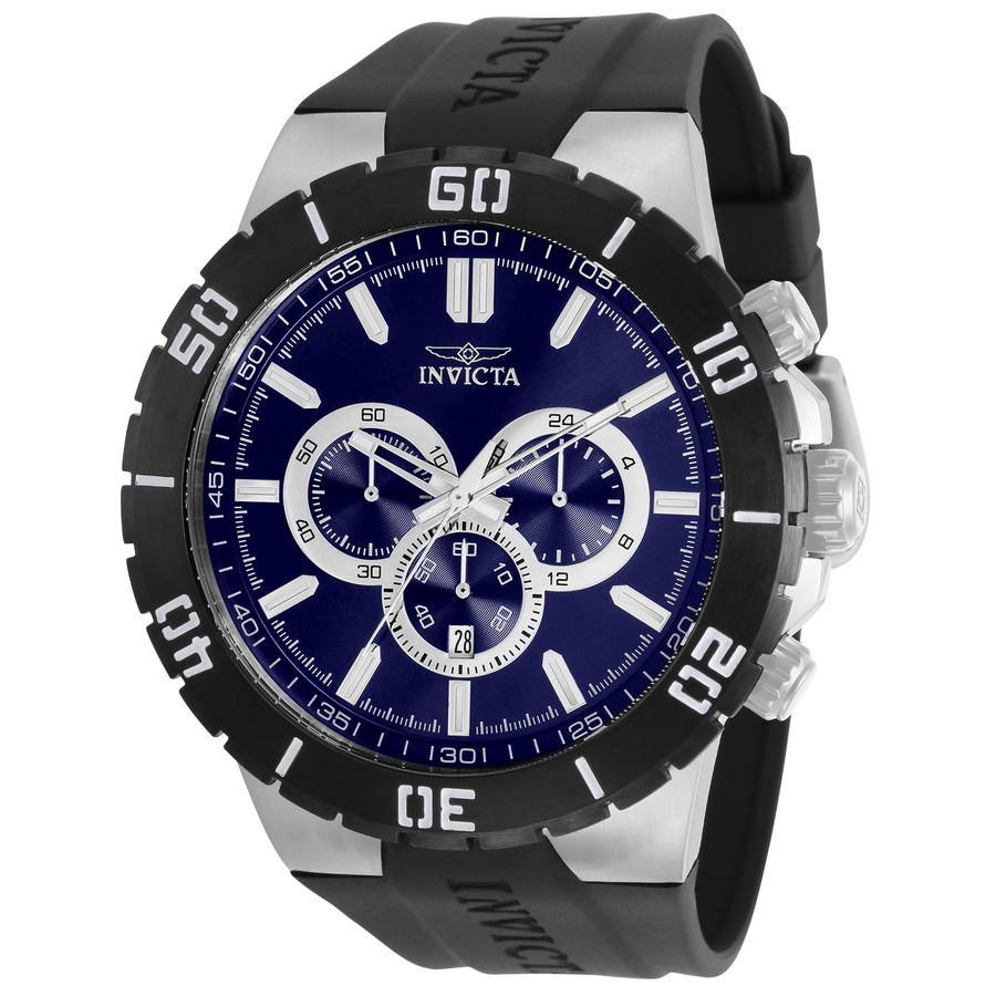 Invicta Pro Diver Chronograph Quartz Blue Dial Men's Watch 30727 ...