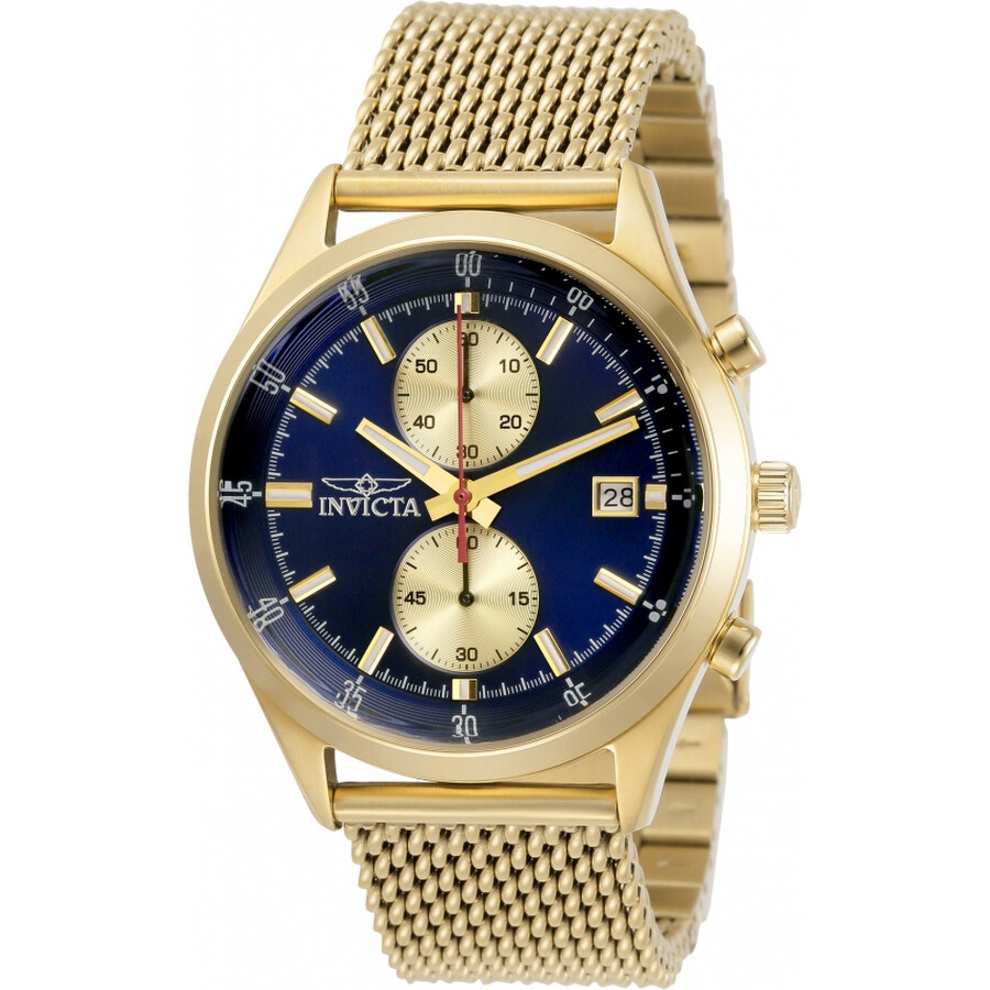 Invicta Pro Diver Chronograph Quartz Blue Dial Men's Watch 31357 ...
