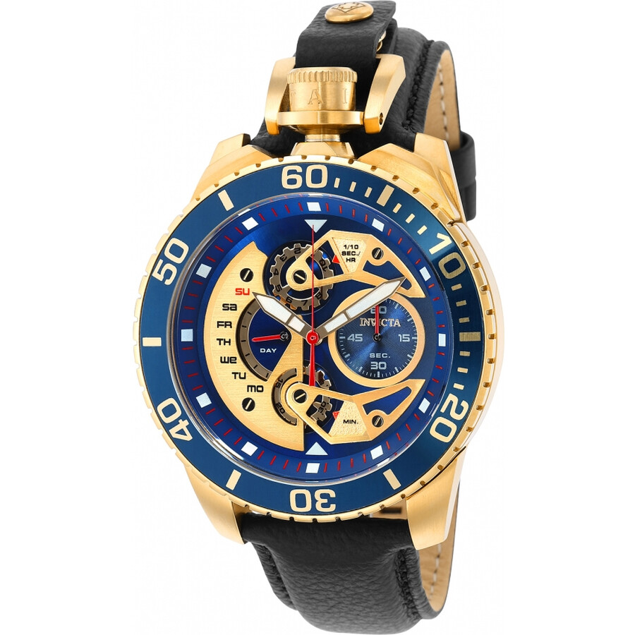 Invicta Pro Diver Chronograph Quartz Blue Dial Men's Watch 35440 ...