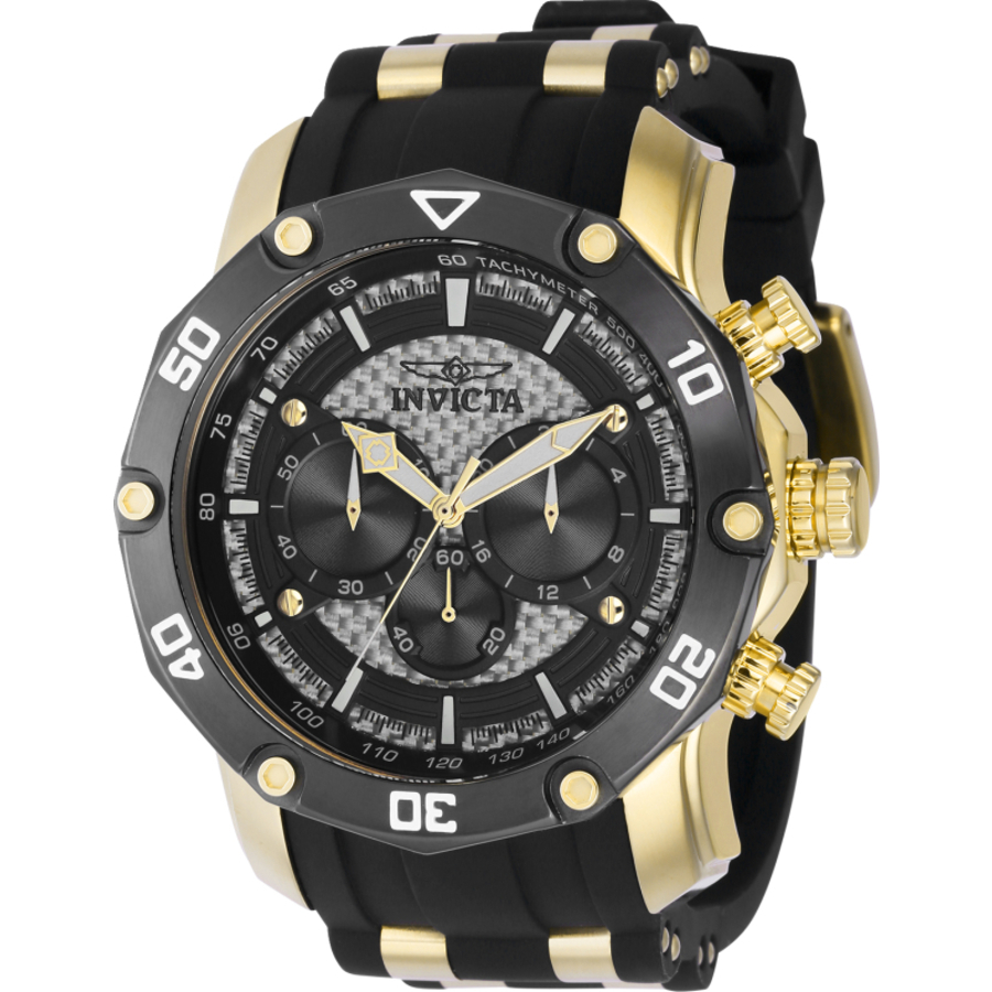 Invicta Pro Diver Chronograph Quartz Men's Watch 37717 886678514311 ...