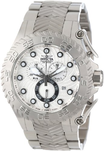 Invicta Pro Diver Chronograph Silver Dial Men's Watch 12933 ...