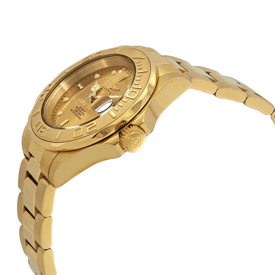 Invicta Pro Diver Gold-tone Dial Gold-tone PVD Men's Watch 13929 - Pro ...