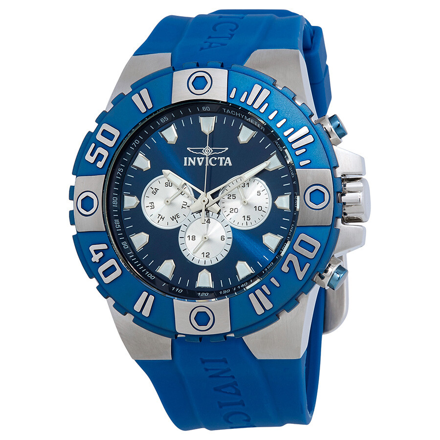Invicta Pro Diver Multi-Function Blue Dial Men's Watch 23968 ...