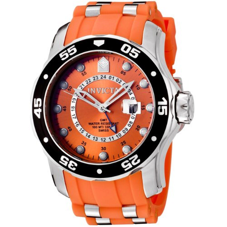 Invicta Pro Diver Orange Dial Men's Watch 6990 843836069908 - Pro Diver ...