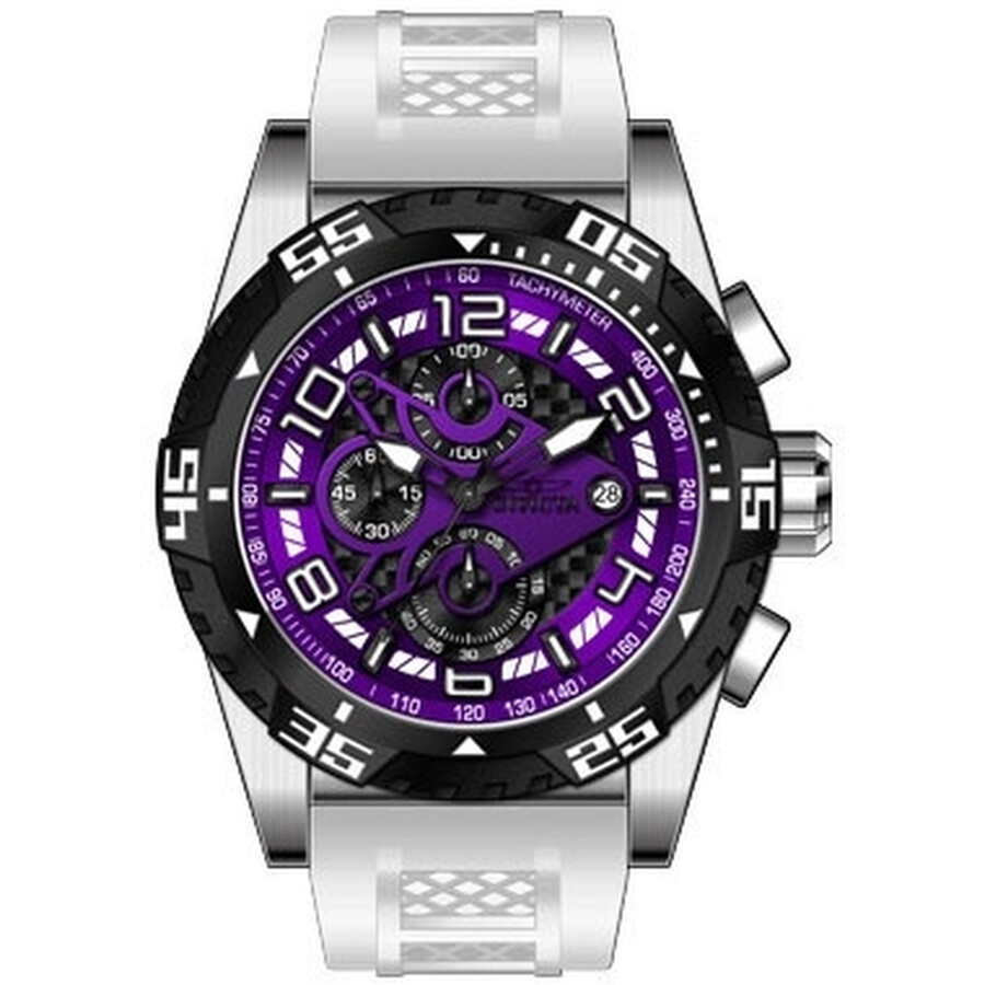 Invicta Pro Diver Purple Chronograph Men's Watch 24711 886678298969 ...