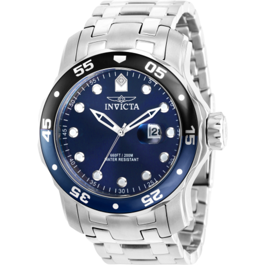 Invicta Pro Diver Quartz Black Dial Batman Bezel Men's Watch 39094 ...