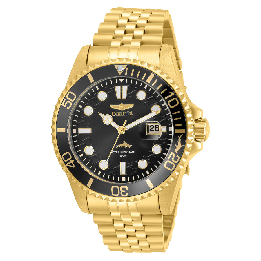 Invicta Pro Diver Quartz Black Dial Men's Watch 30614 886678363049 ...