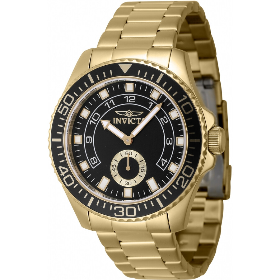 Invicta Pro Diver Quartz Black Dial Men's Watch 47131 886678624416 ...