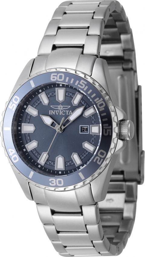 Invicta Pro Diver Quartz Blue Dial Ladies Watch 47343 886678628223 ...