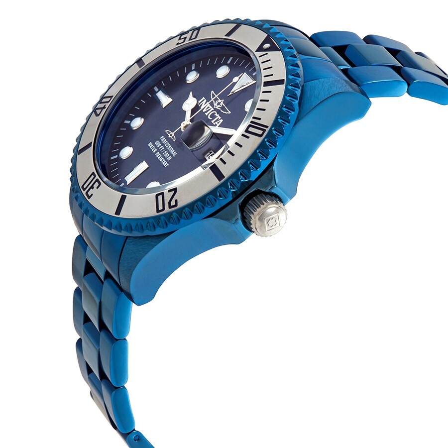 Invicta Pro Diver Quartz Blue Dial Men's Watch 27538 - Pro Diver Quartz ...