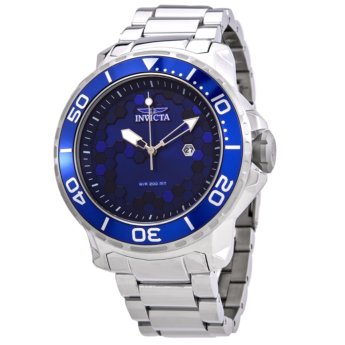 Invicta Pro Diver Quartz Blue Dial Men's Watch 30561 886678362509 - Pro ...