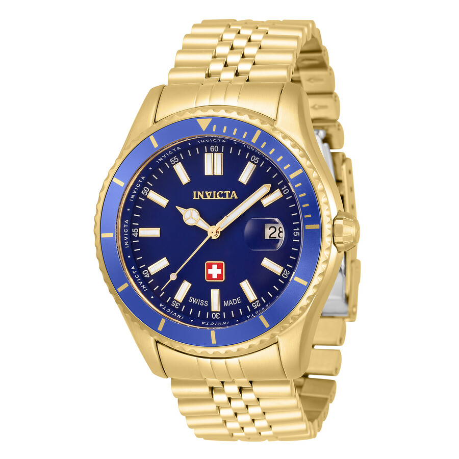 Invicta Pro Diver Quartz Blue Dial Men's Watch 33432 886678397075 - Pro ...