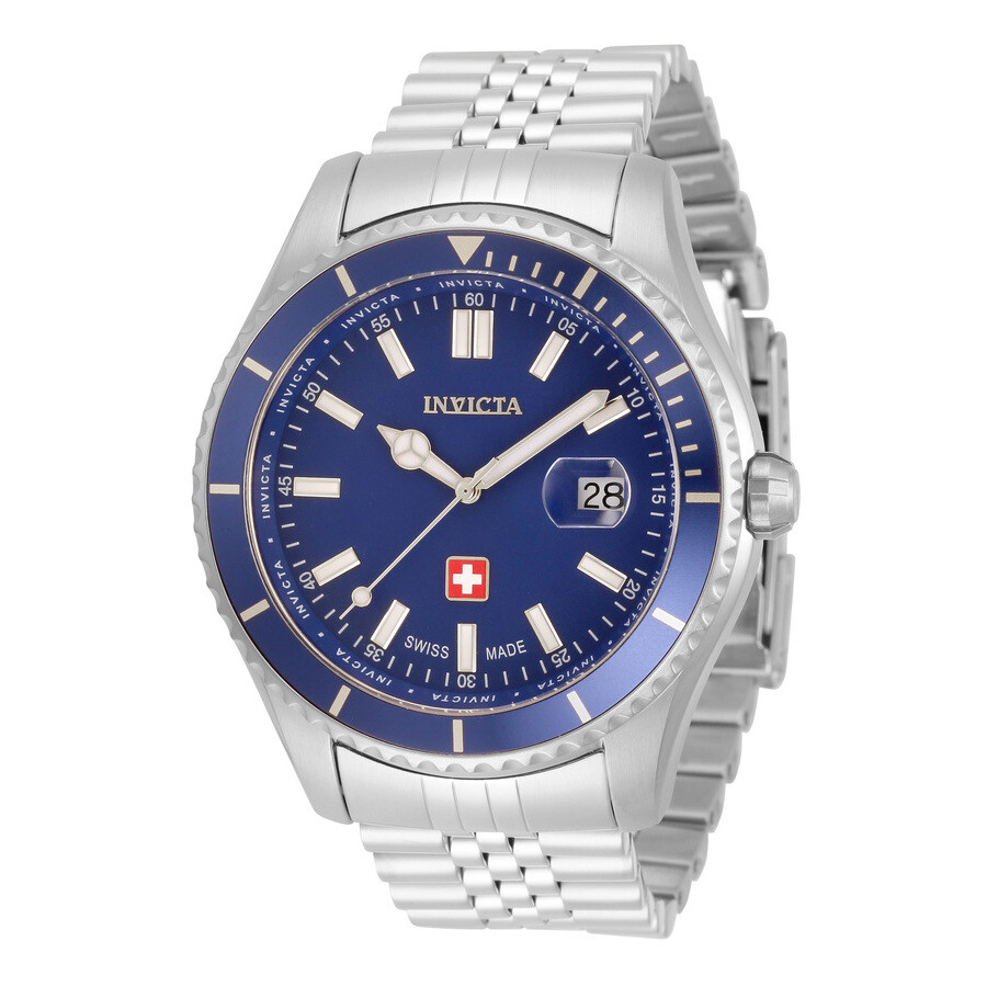 Invicta Pro Diver Quartz Blue Dial Men's Watch 33438 886678397136 - Pro ...