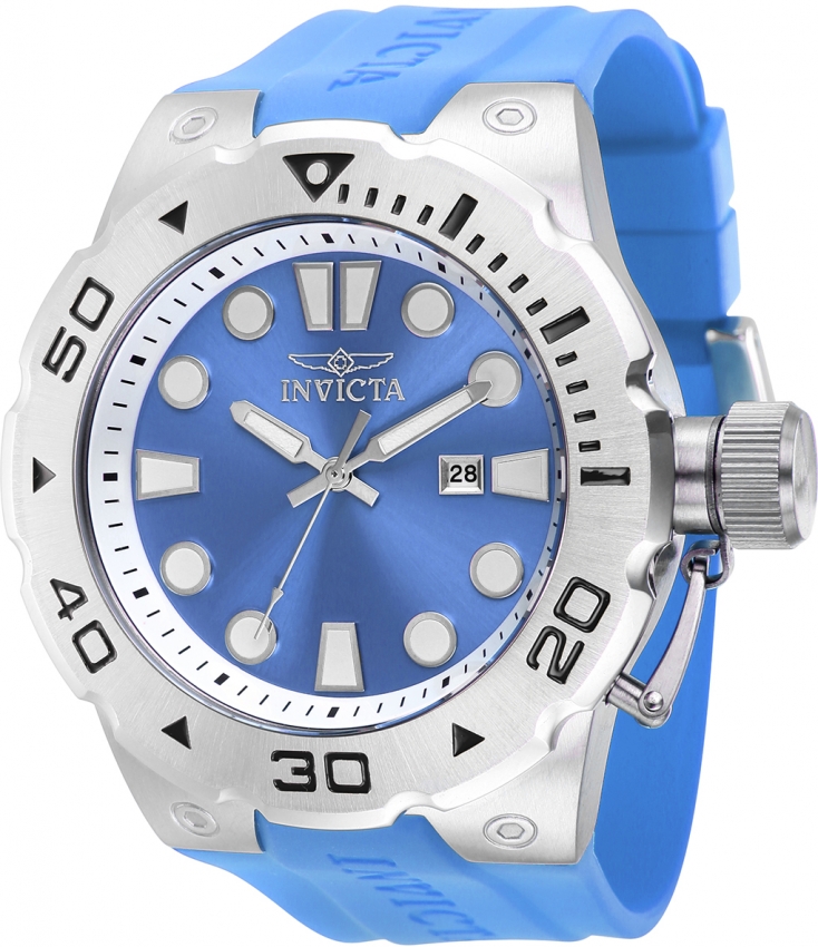Invicta Pro Diver Quartz Blue Dial Men's Watch 36994 886678457328 - Pro ...