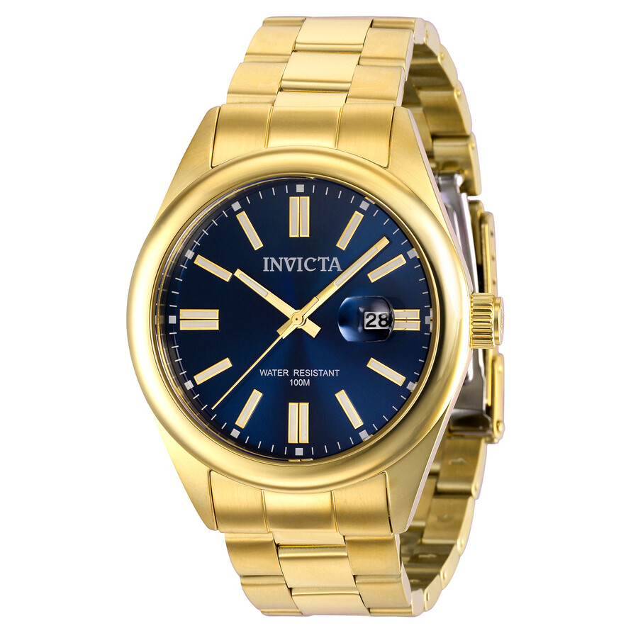 Invicta Pro Diver Quartz Blue Dial Men's Watch 38462 886678522729 - Pro ...