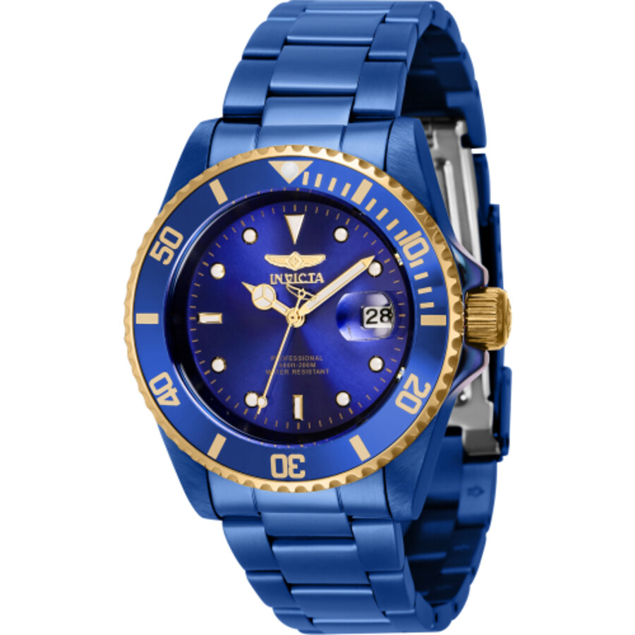Invicta Pro Diver Quartz Blue Dial Men's Watch 40251 886678541638 - Pro ...