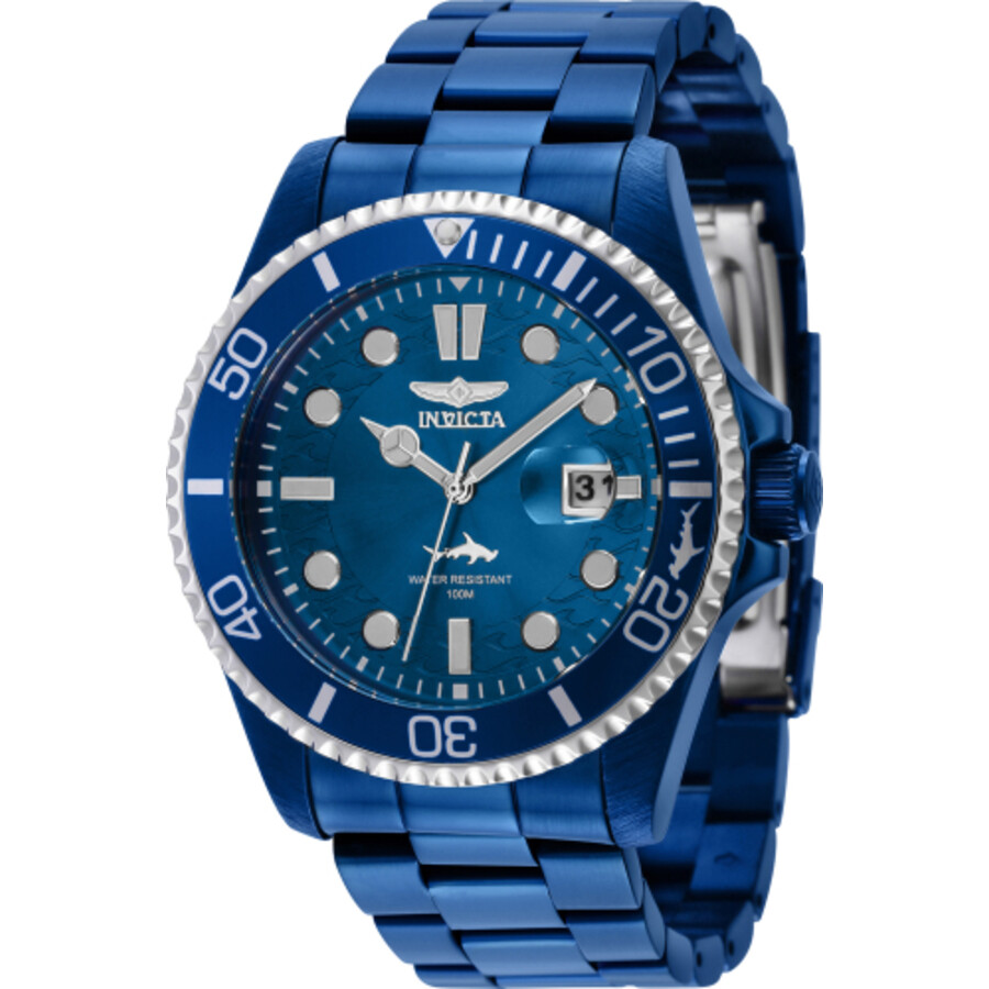 Invicta Pro Diver Quartz Blue Dial Men's Watch 40943 886678548514 - Pro ...