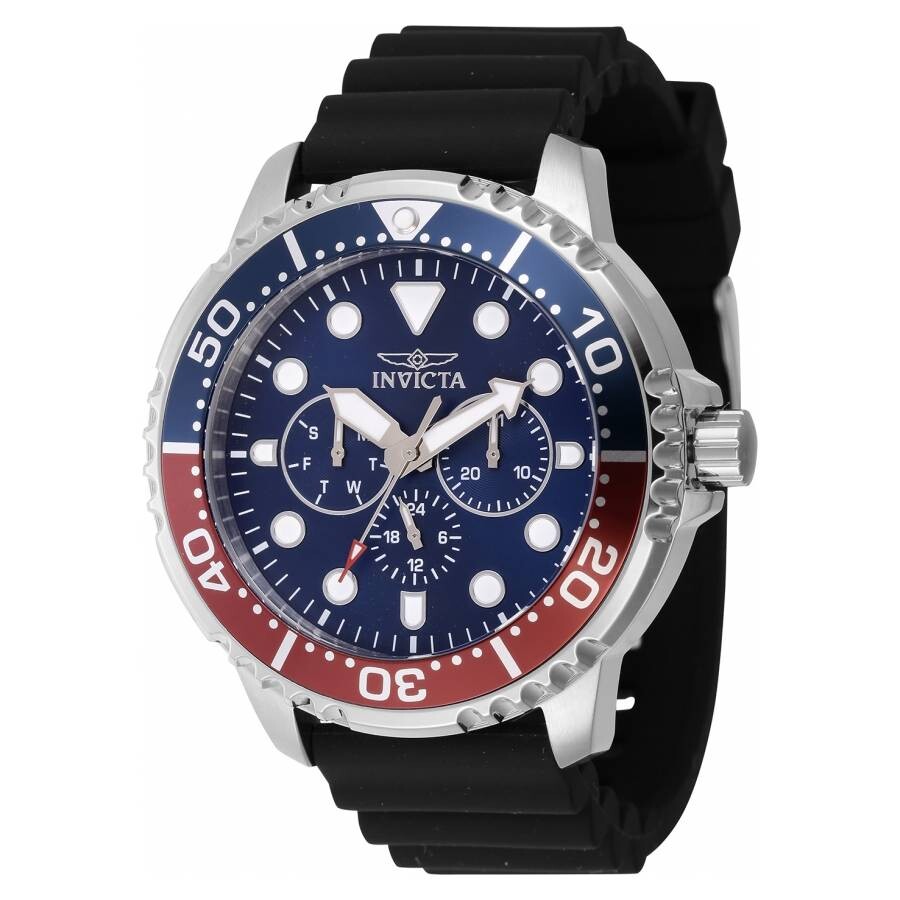 Invicta Pro Diver Quartz Blue Dial Pepsi Bezel Men's Watch 47231 ...