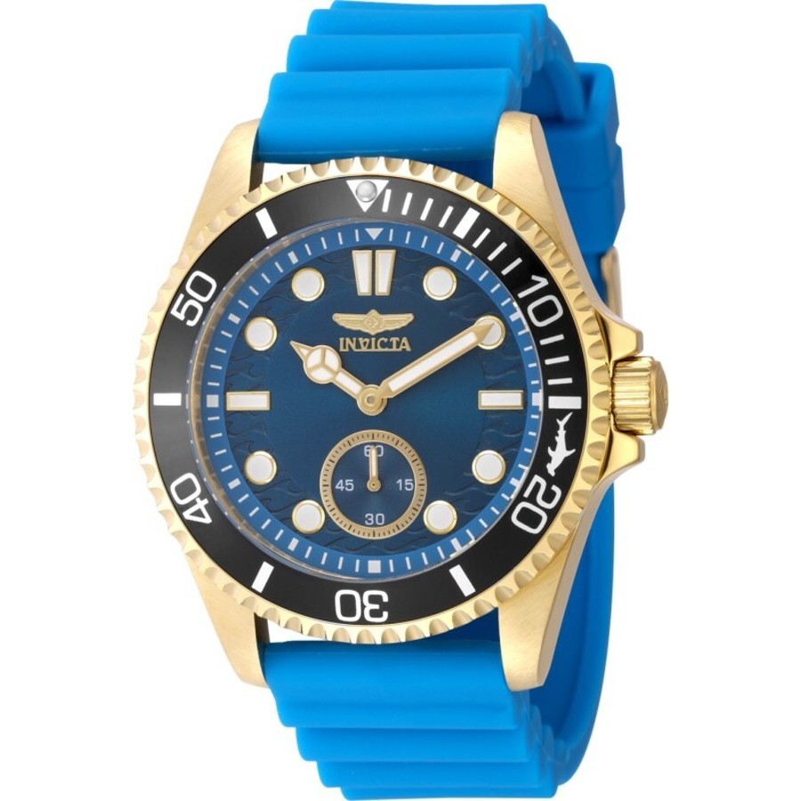 Invicta Pro Diver Quartz Light Blue Dial Men's Watch 49353 886678663644 ...