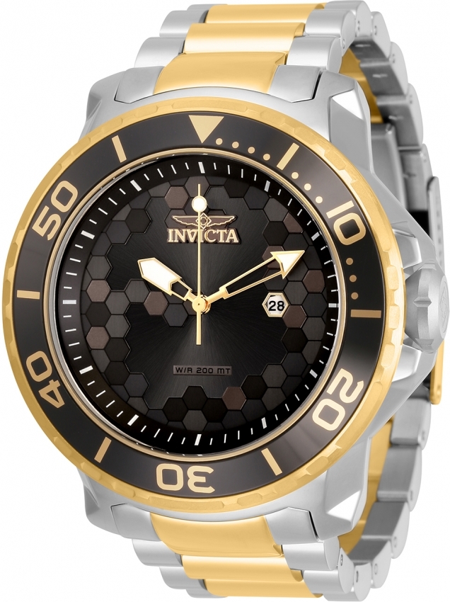 Invicta Pro Diver Quartz Black Dial Two-tone Men's Watch 30563 ...