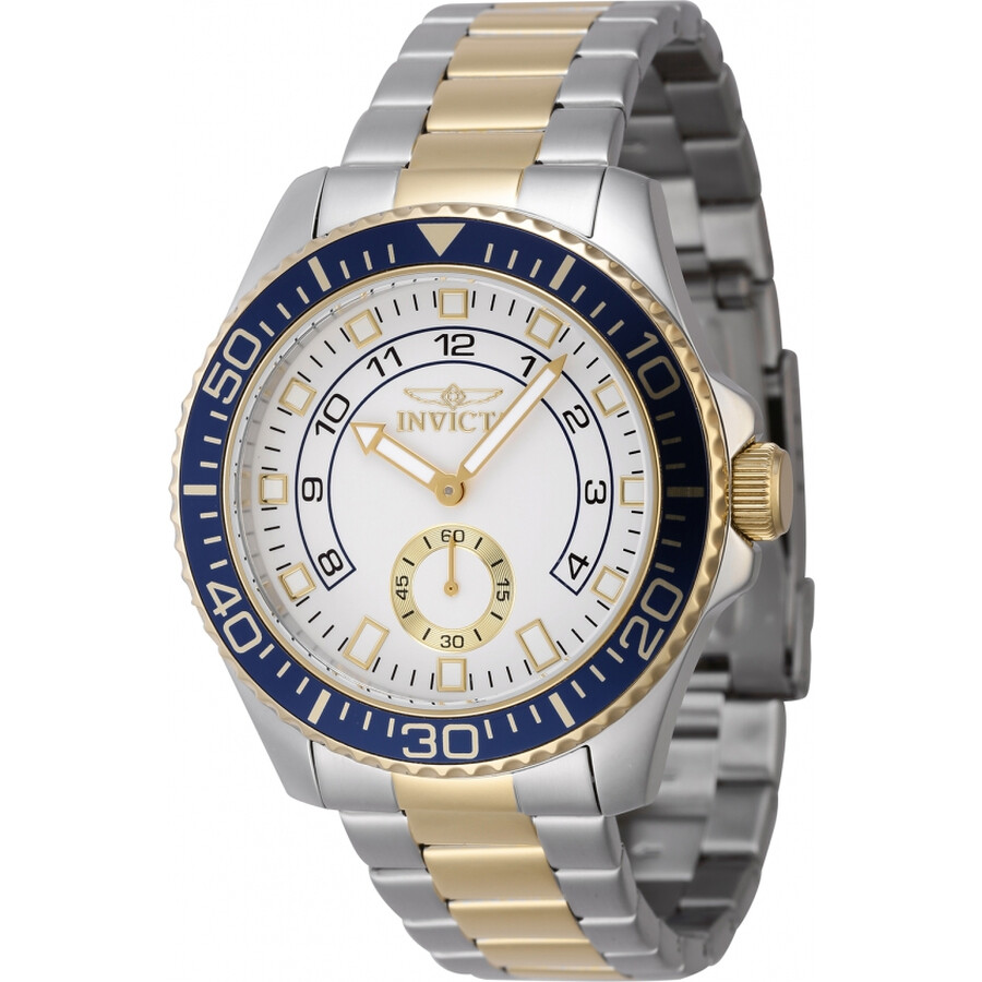 Invicta Pro Diver Quartz White Dial Men's Watch 47127 886678624379 ...