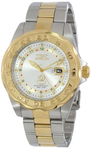 Invicta Pro Diver Silver Dial Two-tone Men's Watch 15340 886678188567 ...